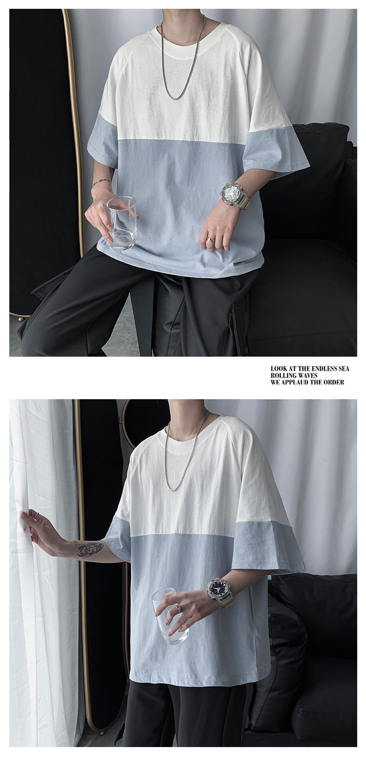 Badu.gr Νέο μοντέλο καλοκαιρινό μπλουζάκι με 3/4 μανίκια - Badu.gr